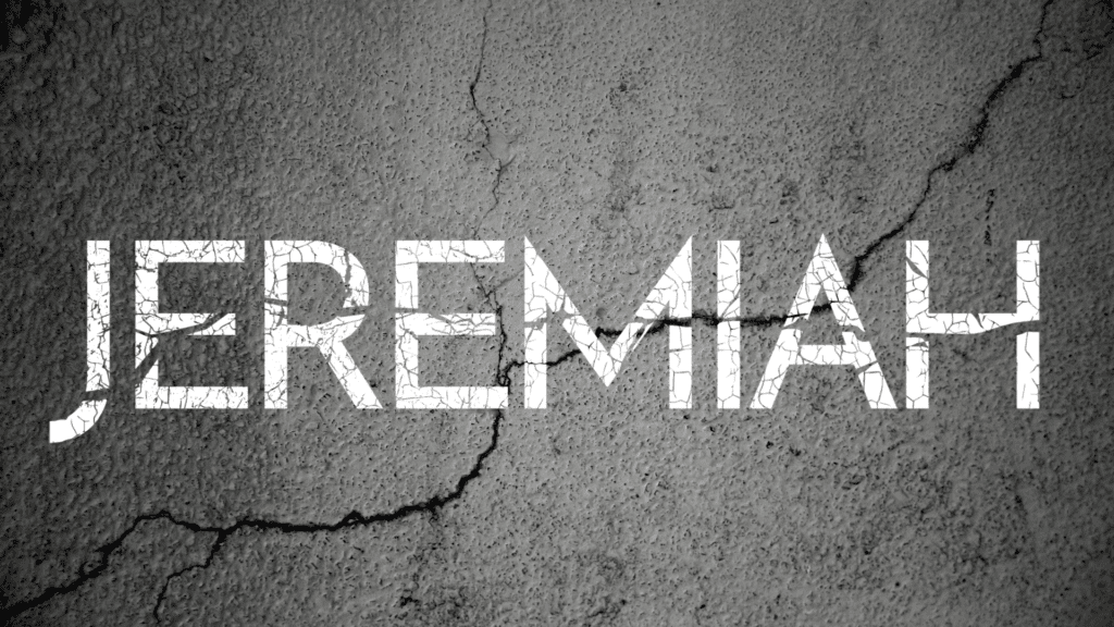 Jeremiah – the man, his message, his ministry - Redemption Church